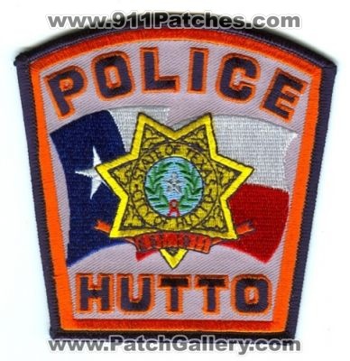 Texas - Hutto Police (Texas) - PatchGallery.com Online Virtual Patch ...