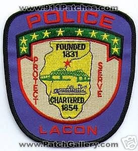 Illinois - Lacon Police (Illinois) - PatchGallery.com Online Virtual ...
