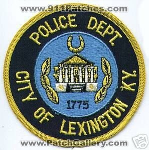 Kentucky - Lexington Police Department (Kentucky) - PatchGallery.com ...
