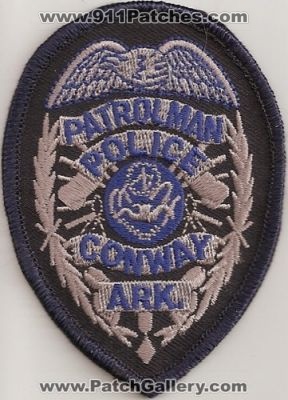 Arkansas - Conway Police Patrolman (Arkansas) - PatchGallery.com Online ...