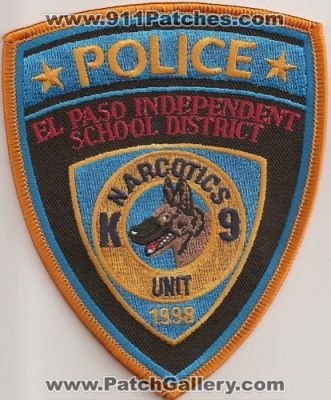 Texas - El Paso Independent School District Police Narcotics K-9 Unit ...