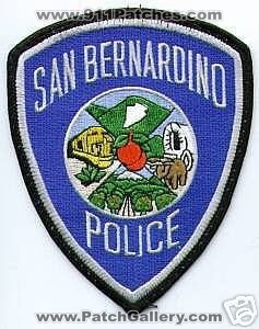 California - San Bernardino Police (California) - PatchGallery.com ...