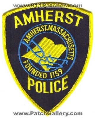Massachusetts - Amherst Police (Massachusetts) - PatchGallery.com ...