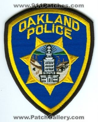 California - Oakland Police (California) - PatchGallery.com Online ...