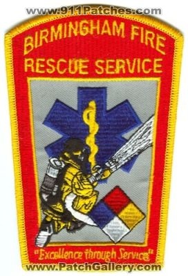 Alabama - Birmingham Fire Rescue Service (Alabama) - PatchGallery.com ...