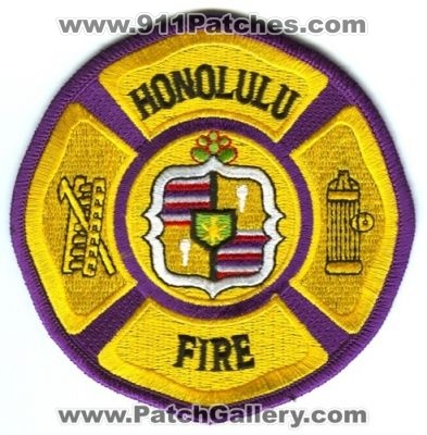 Hawaii - Honolulu Fire Department (Hawaii) - PatchGallery.com Online ...