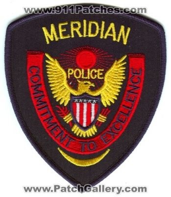 Mississippi - Meridian Police (Mississippi) - PatchGallery.com Online ...