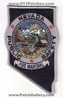 Nevada - Nevada Public Safety Fire Marshal (Nevada) - PatchGallery.com ...