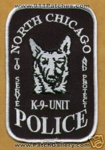 Illinois - North Chicago Police K-9 Unit (Illinois) - PatchGallery.com ...