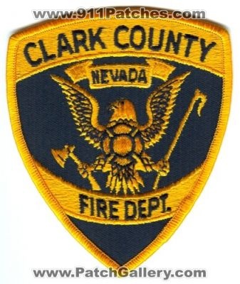 Nevada - Clark County Fire Department Patch (Nevada) - PatchGallery.com Online Virtual Patch ...