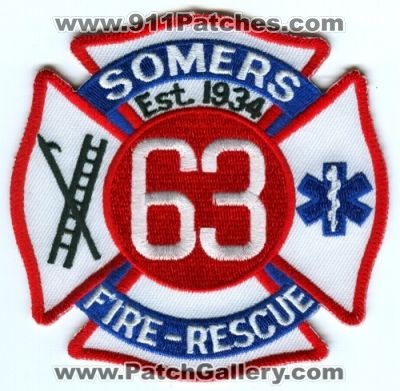 Wisconsin - Somers Fire Rescue Department Patch (Wisconsin ...