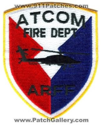Alabama - Aviation Troop Command ATCOM Fire Department ARFF US Army ...