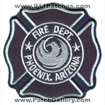 Arizona - Phoenix Fire Department (Arizona) - PatchGallery.com Online ...