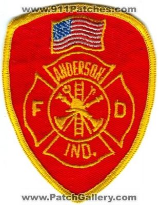 Indiana - Anderson Fire Department Patch (Indiana) - PatchGallery.com ...