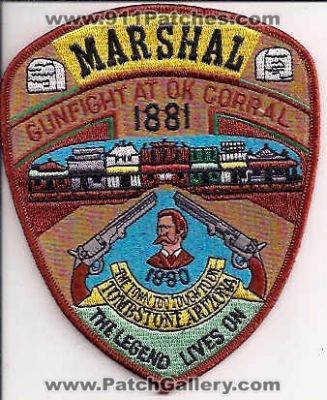 Arizona - Tombstone Marshal (Arizona) - PatchGallery.com Online Virtual ...