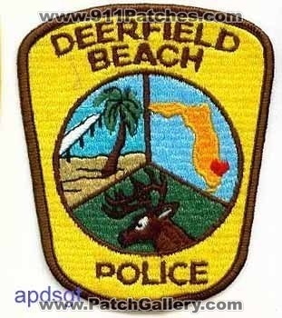 Florida - Deerfield Beach Police (Florida) - PatchGallery.com Online ...