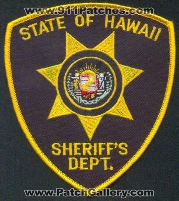 Hawaii - State of Hawaii Sheriff's Dept - PatchGallery.com Online ...