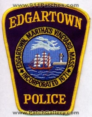 Massachusetts - Edgartown Police - PatchGallery.com Online Virtual ...