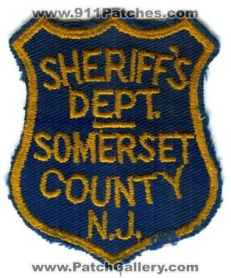 New Jersey - Somerset County Sheriff's Department (New Jersey) - PatchGallery.com Online Virtual ...