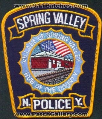 New York - Spring Valley Police - PatchGallery.com Online Virtual Patch ...