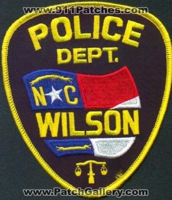 North Carolina - Wilson Police Dept - PatchGallery.com Online Virtual ...