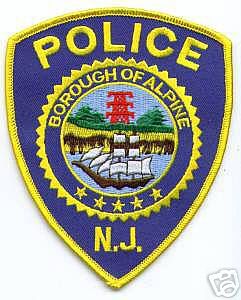 New Jersey - Alpine Police (New Jersey) - PatchGallery.com Online ...