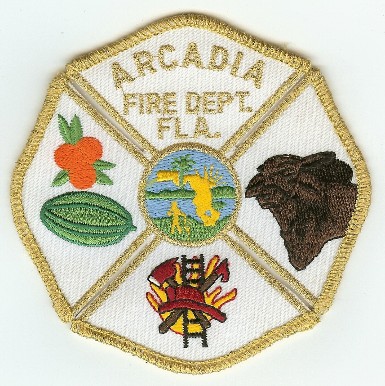 Florida - Arcadia Fire Dept - PatchGallery.com Online Virtual Patch ...