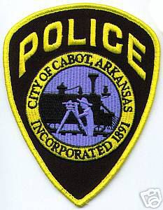 Arkansas - Cabot Police (Arkansas) - PatchGallery.com Online Virtual ...