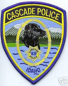 Idaho - Cascade Police K-9 (Idaho) - PatchGallery.com Online Virtual ...