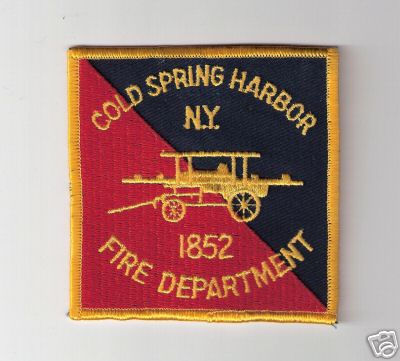 New York - Cold Spring Harbor Fire Department - PatchGallery.com Online ...