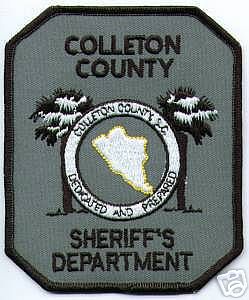 South Carolina - Colleton County Sheriff's Department (South Carolina ...