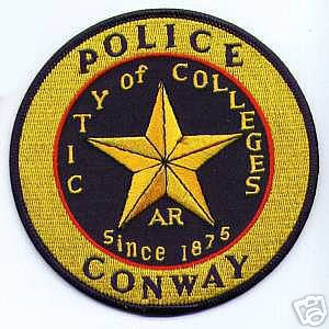 Arkansas - Conway Police (Arkansas) - PatchGallery.com Online Virtual ...