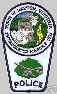 Virginia - Dayton Police (Virginia) - PatchGallery.com Online Virtual Patch Collection By ...