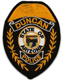 Arizona - Duncan Police (Arizona) - PatchGallery.com Online Virtual ...