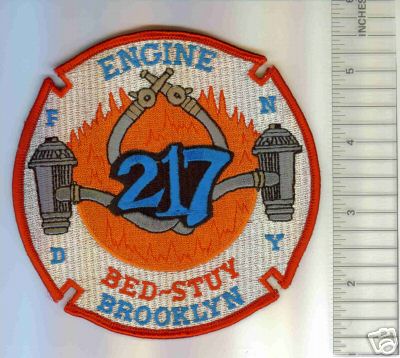 New York - FDNY Fire Engine 217 (New York) - PatchGallery.com Online ...