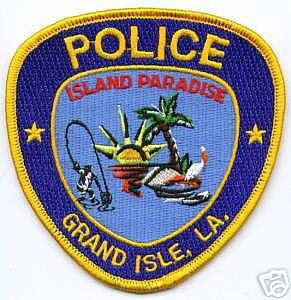 Louisiana - Grand Isle Police (Louisiana) - PatchGallery.com Online ...