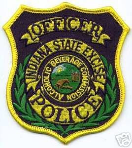 Indiana - Indiana State Excise Police Officer - PatchGallery.com Online ...