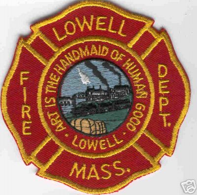 Massachusetts - Lowell Fire Dept - PatchGallery.com Online Virtual ...