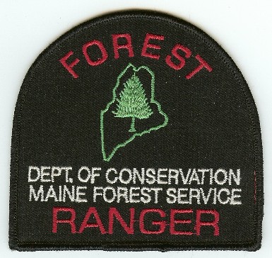 Maine - Maine Forest Service Ranger - PatchGallery.com Online Virtual ...