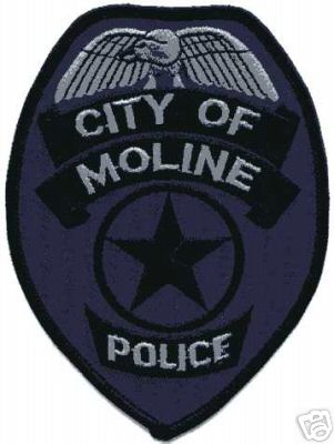 Illinois - Moline Police (Illinois) - PatchGallery.com Online Virtual ...