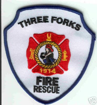 Montana - Three Forks Fire Rescue - PatchGallery.com Online Virtual ...