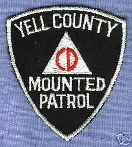 Arkansas - Yell County Police Mounted Patrol (Arkansas) - PatchGallery ...