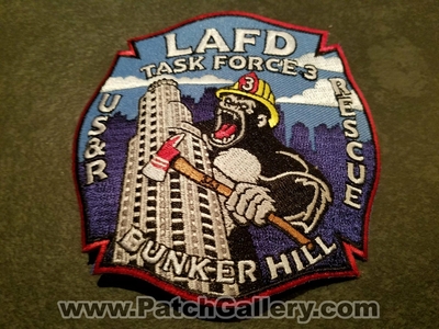 California - Los Angeles City Fire Department Task Force 3 Patch ...