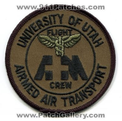 Utah - AirMed Air Transport Flight Crew (Utah) - PatchGallery.com ...