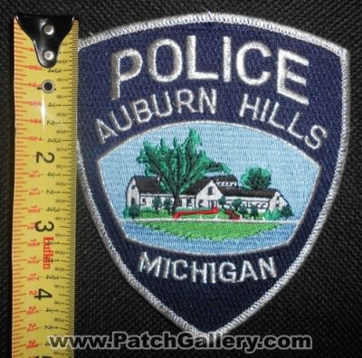 Michigan - Auburn Hills Police Department (Michigan) - PatchGallery.com Online Virtual Patch ...