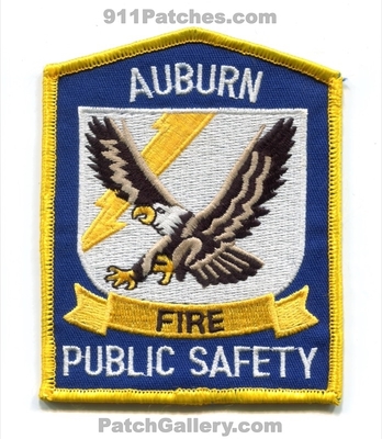 Alabama - Auburn Department of Public Safety Fire Division Patch ...