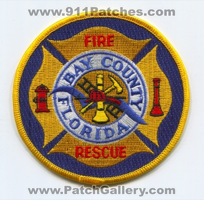 Florida - Bay County Fire Rescue Department Patch (Florida ...