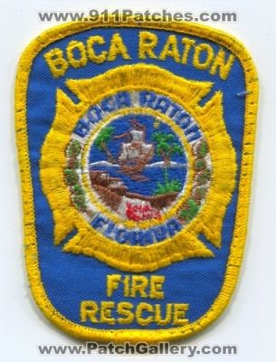 Florida - Boca Raton Fire Rescue Department (Florida) - PatchGallery ...