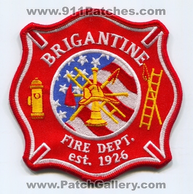 New Jersey - Brigantine Fire Department Patch (New Jersey ...