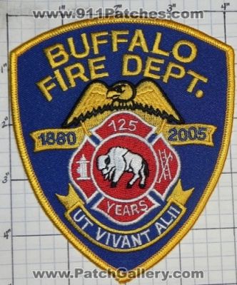 New York - Buffalo Fire Department 125 Years (New York) - PatchGallery ...